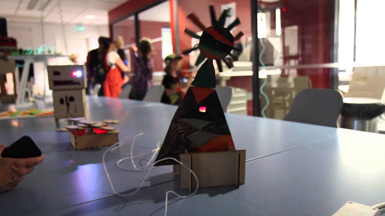 Robot Workshop by Aalto Media Factory's Fablab - YouTube