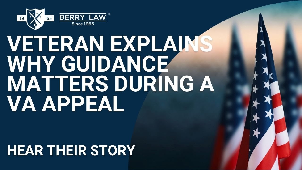 Veteran Explains Why Guidance Matters During a VA Appeal - YouTube