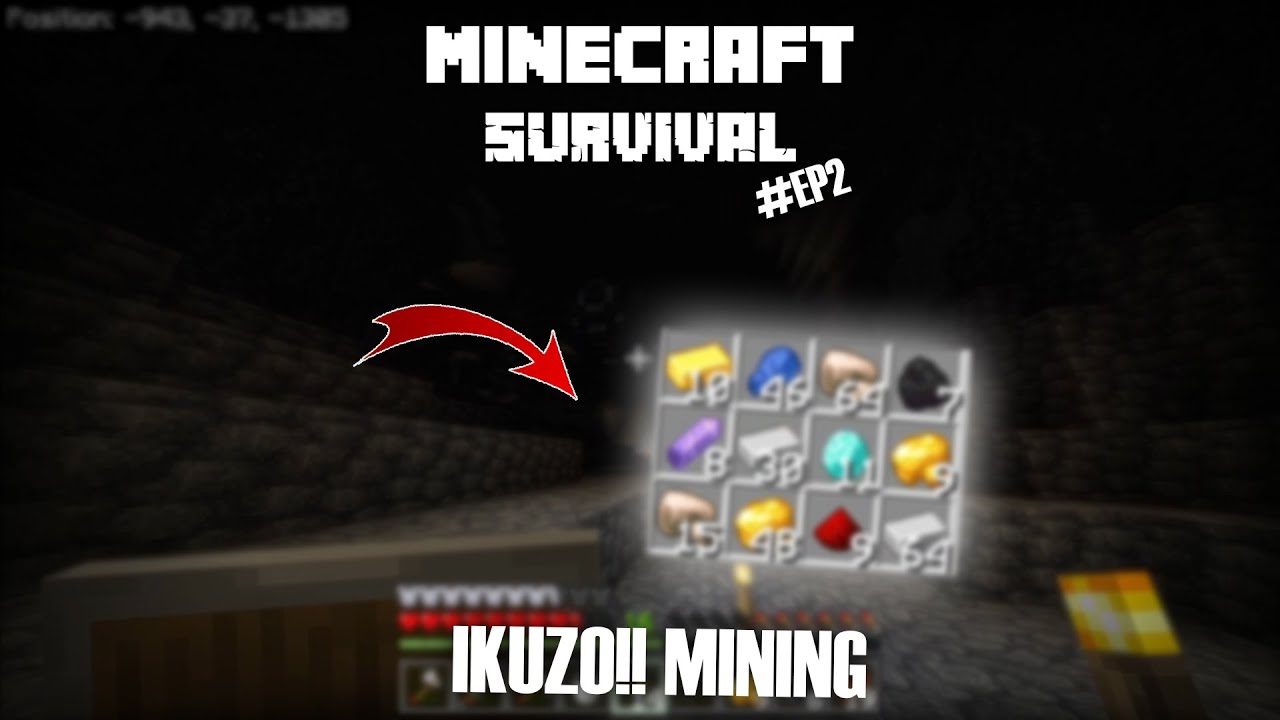 IKUZO!! MINING | Minecraft Survival Onigiri EP 2 | - YouTube