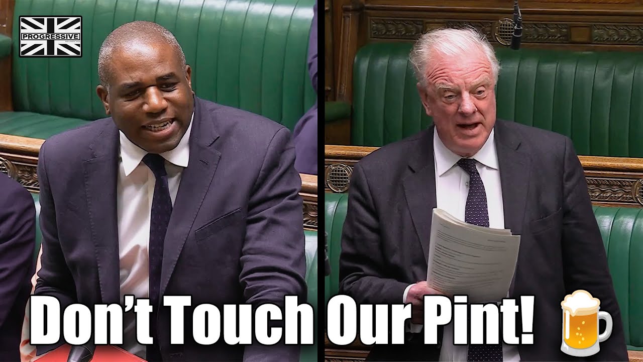 🇬🇧 Tory MP Demands Pint Protection — Lammy Gives a Classic Ministerial ...