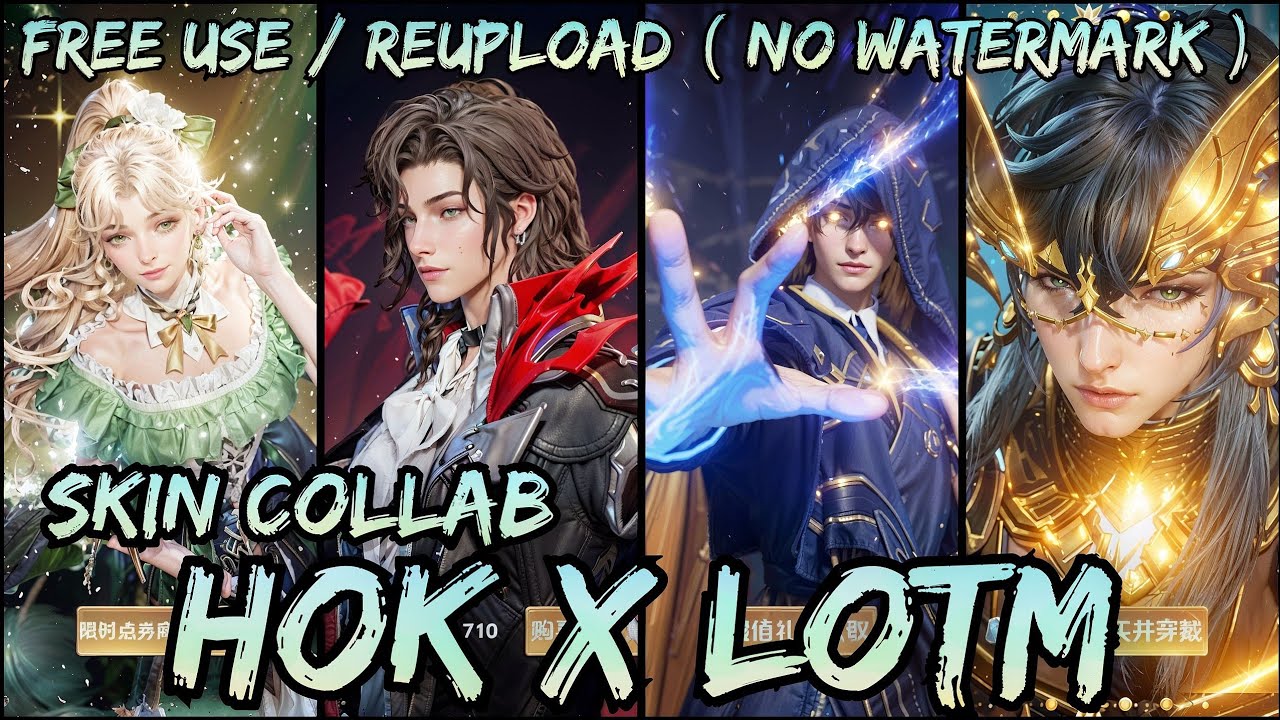 ALL SKIN ENTRANCE HOK X LOTM FREE USE / REUPLOAD ( NO WATERMARK ) - YouTube