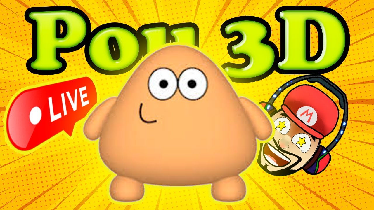 Jugando a POU 3D - EN DIRECTO !!!! - YouTube