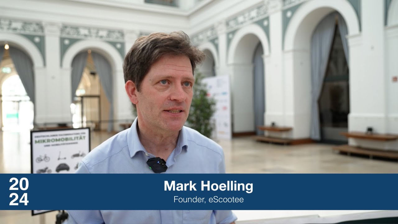 Interview: Mark Hoelling, Founder eScootee - YouTube
