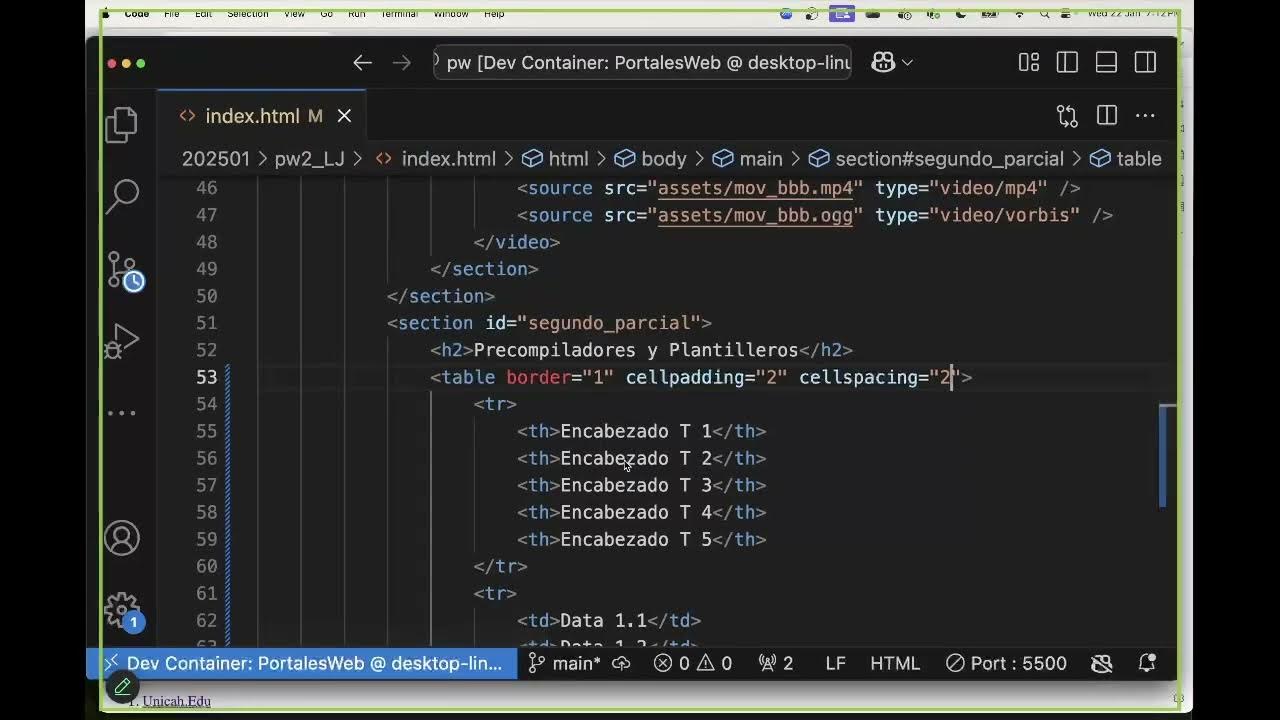 Repaso Tablas y Formularios en HTML - YouTube