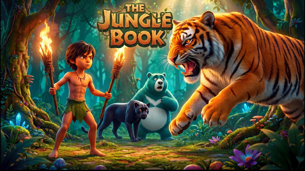 Mowgli and the Jungle Book | Full Story for Kids - YouTube
