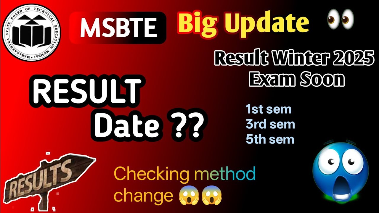MSBTE Winter Exam Result Kab Aayega? | Paper Checking Update Today ...