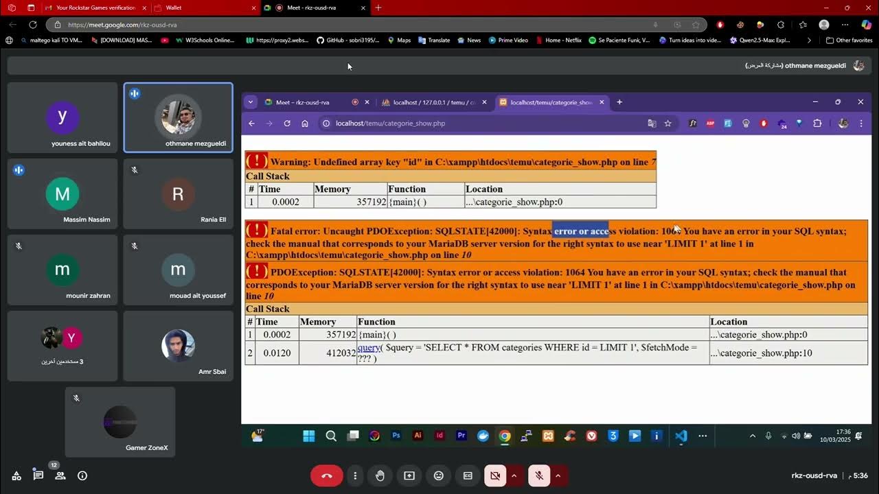 PHP & MySql CRUD - Gestion des catégories part 2 - YouTube