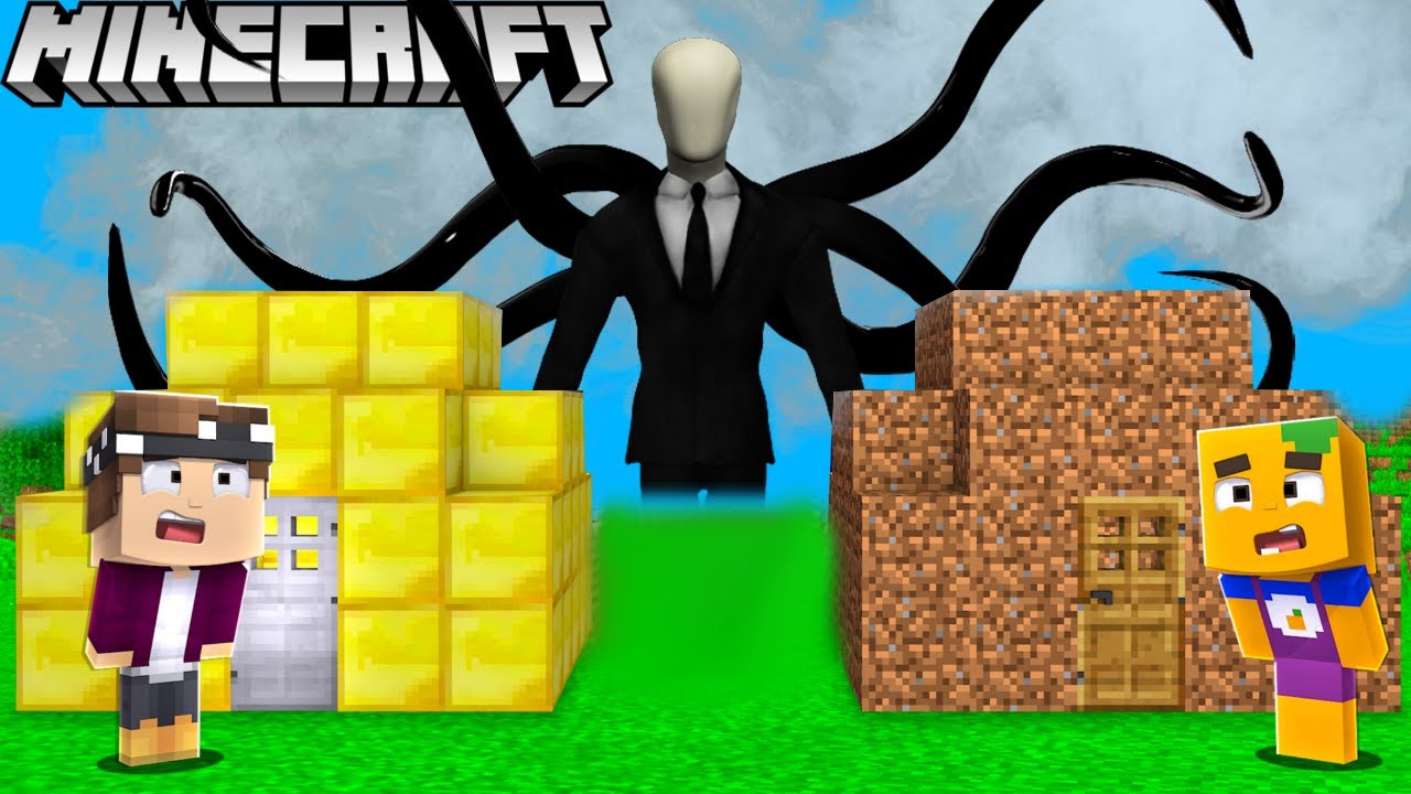 HORROR CHARAKTERE vs. OP BASE in Minecraft! - YouTube