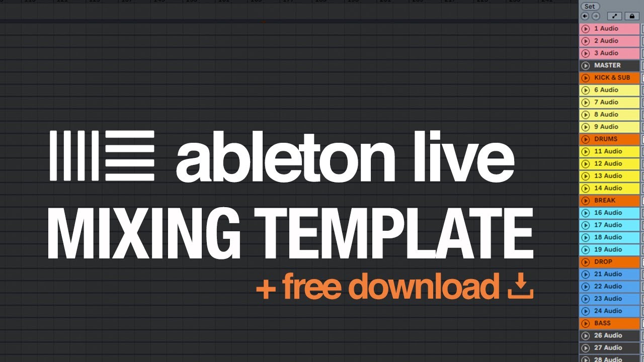 MIX your tracks with an ORGANIZED and EFFECTIVE Mixing Template! (+Free ...