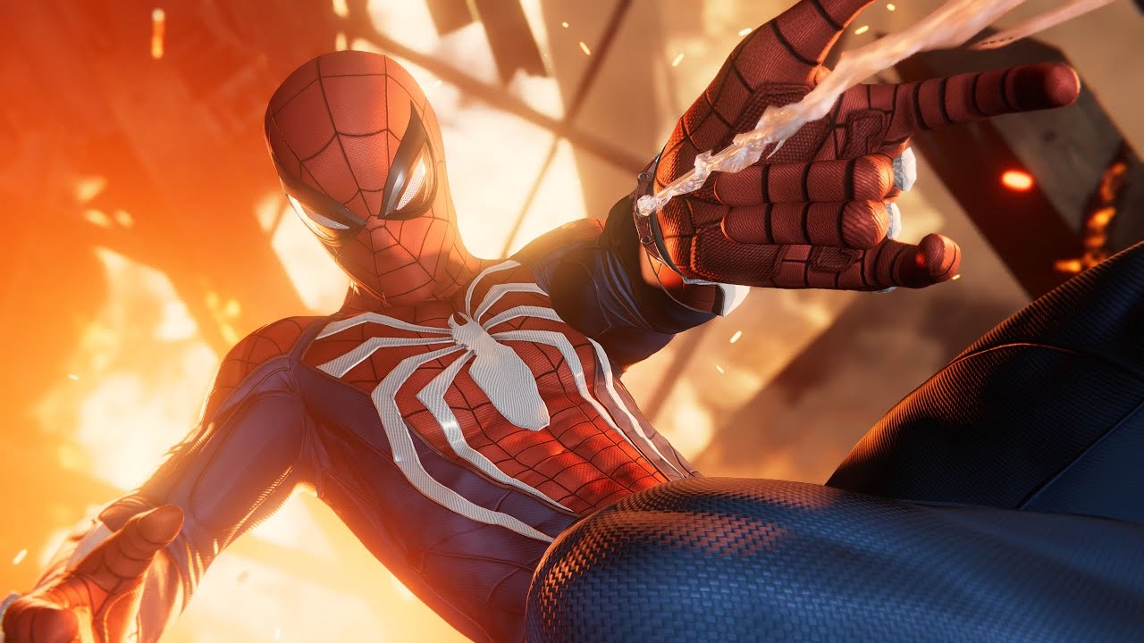 Marvel's Spider Man Pc | Spider man #tomholland in Fire saved by #Mj ...