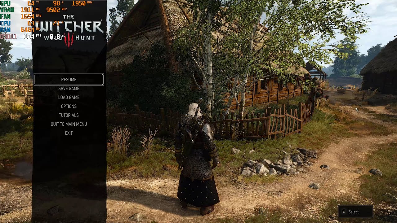 The Witcher 3 Ultra Graphics 1440p | RTX 3080 | Intel i5-10600k - YouTube