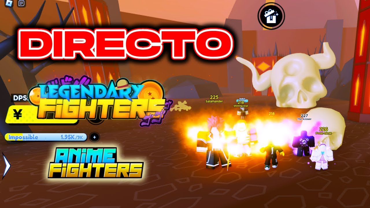 SEMANA 2 SERIE LEGENDARY FIGHTERS -Anime Fighters Simulator - YouTube