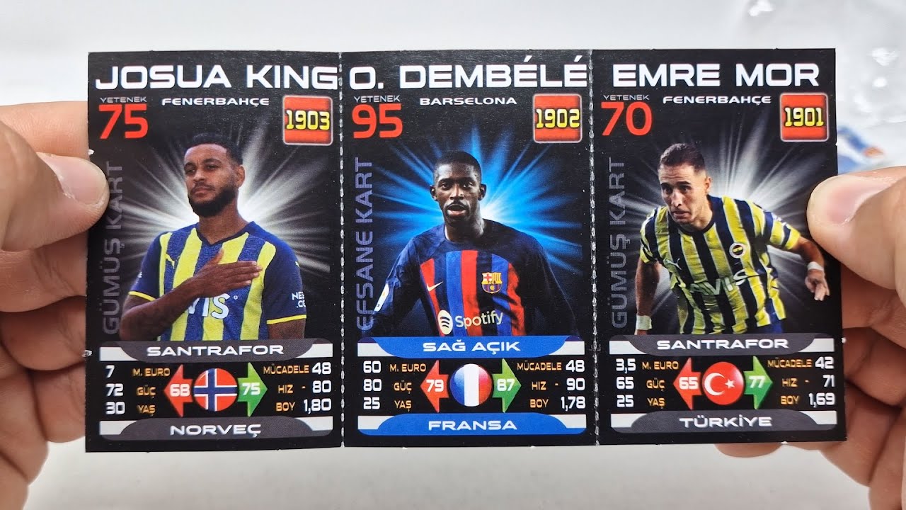 5x Packs of WEIRD football cards from TURKEY - Mikes Cards and Stickers ...