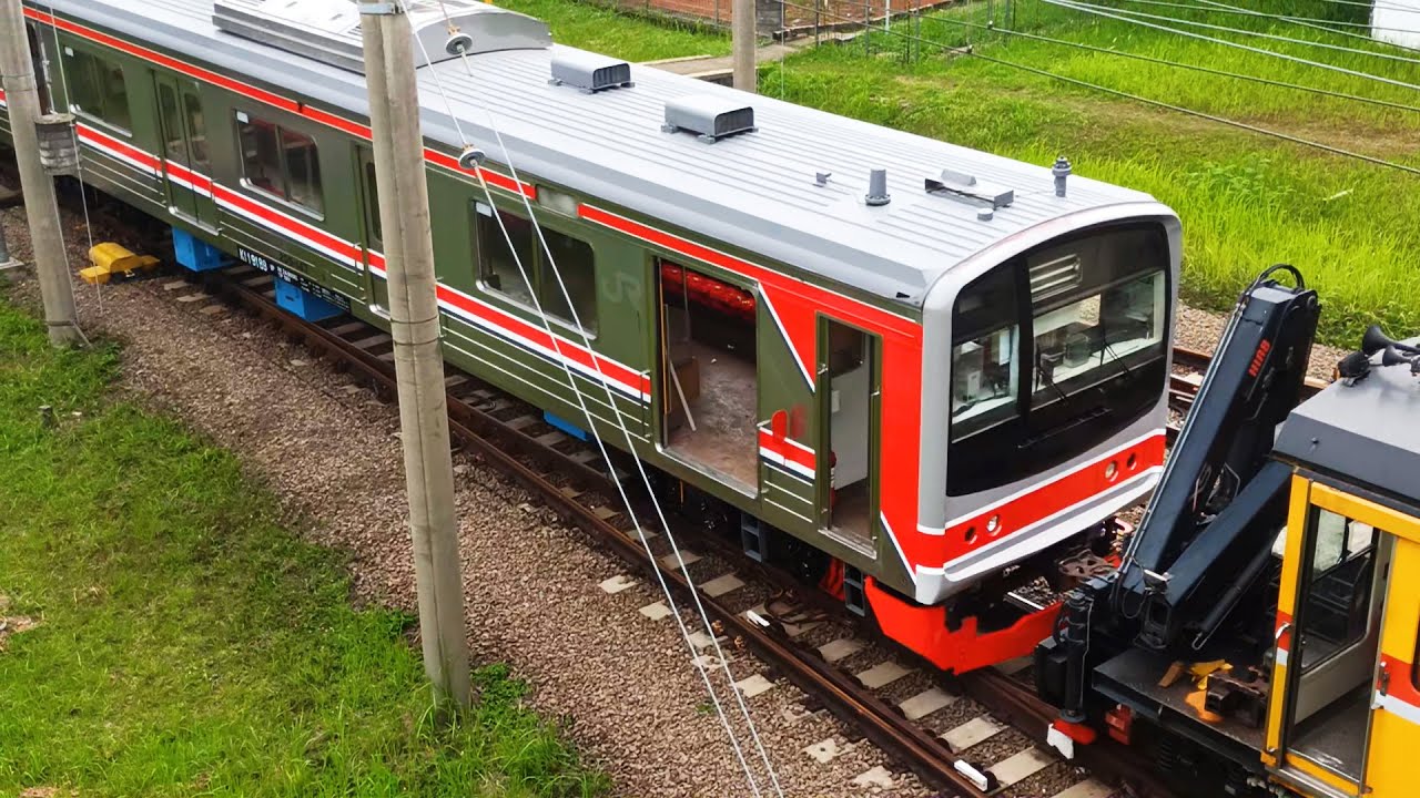 LIVERY BARU JR 205 MARCHEN || JR 205-147 New Livery - YouTube