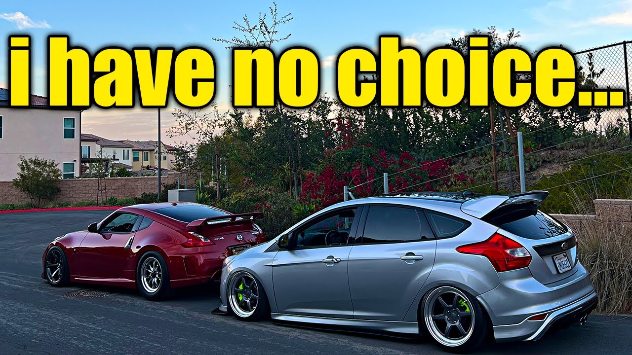 FORCED to leave California... | BIG Turbo Focus ST x BOOSTED 370z Nismo ...