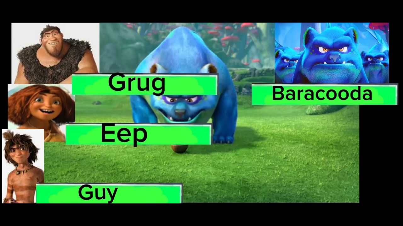 The Croods Family Tree ( Guy The Bullseye ) Hunting The Baracooda With ...