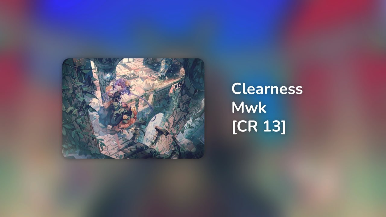 Mwk - Clearness [Cytoid Gameplay] [CR 13] [Re-Run] - YouTube