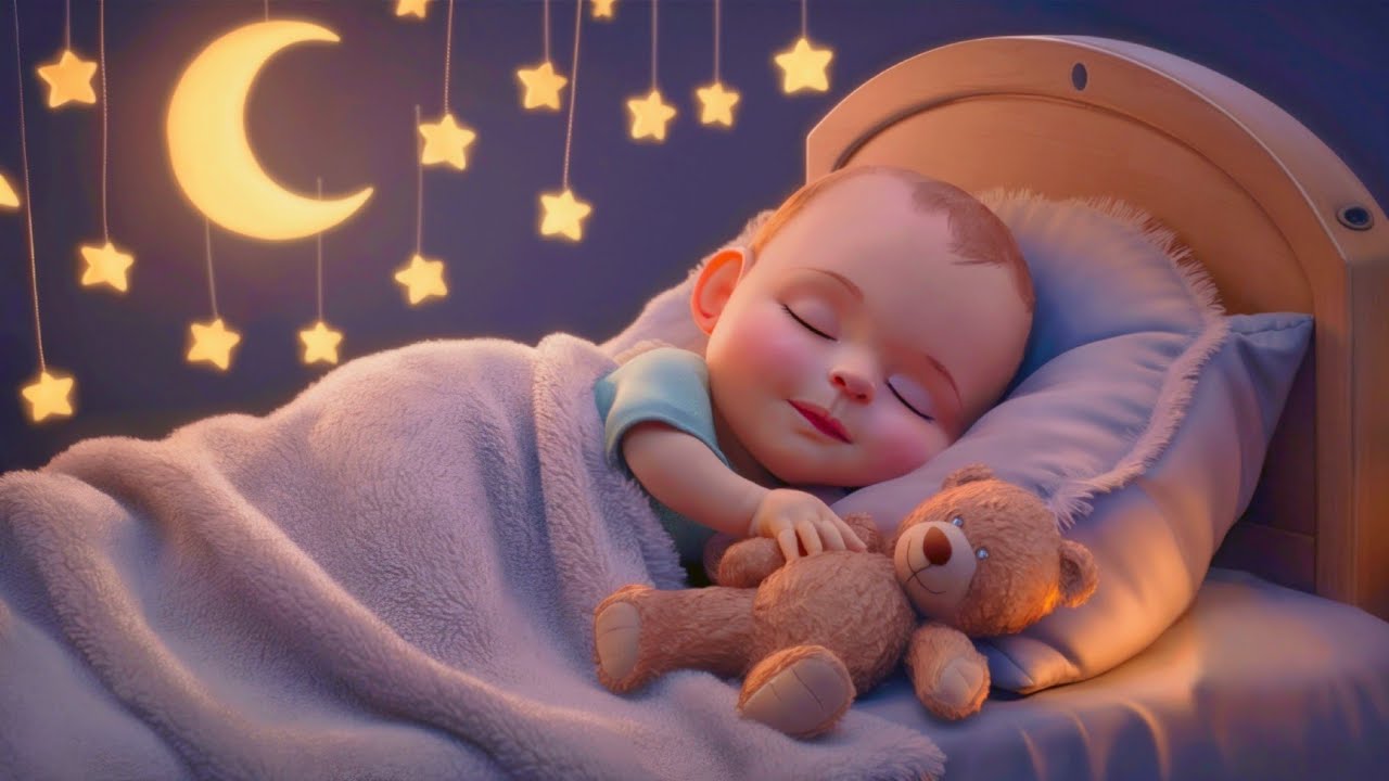 Most relaxing humming lullaby to make baby sleep fast 🌙 Best lullaby ...