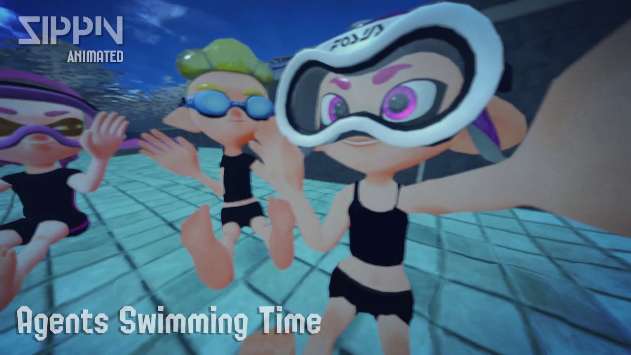 [Splatoon SFM] Agents Swimming Time - YouTube