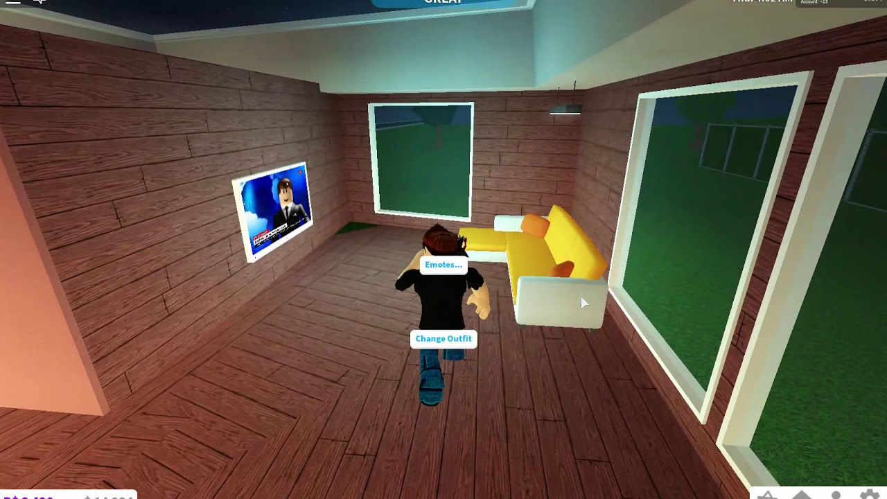 my tour around my blockburg house - YouTube