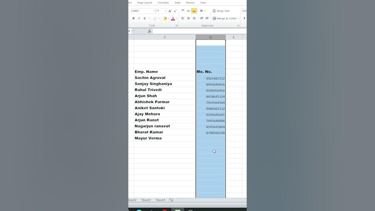 Time Saving Excel shortcut Tricks #computertips #shortcutkeys #shortcuts #tricks - YouTube
