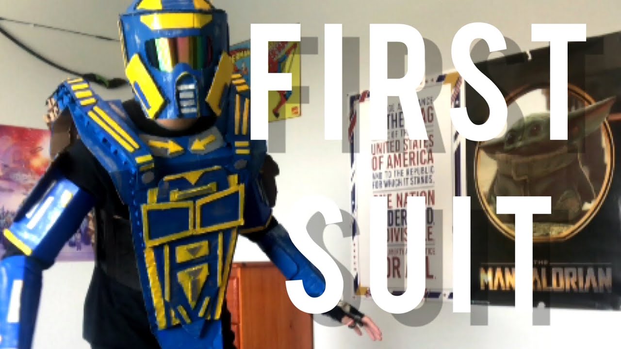 I Made This Suit Out of Cardboard! Phantom MK 1 - YouTube