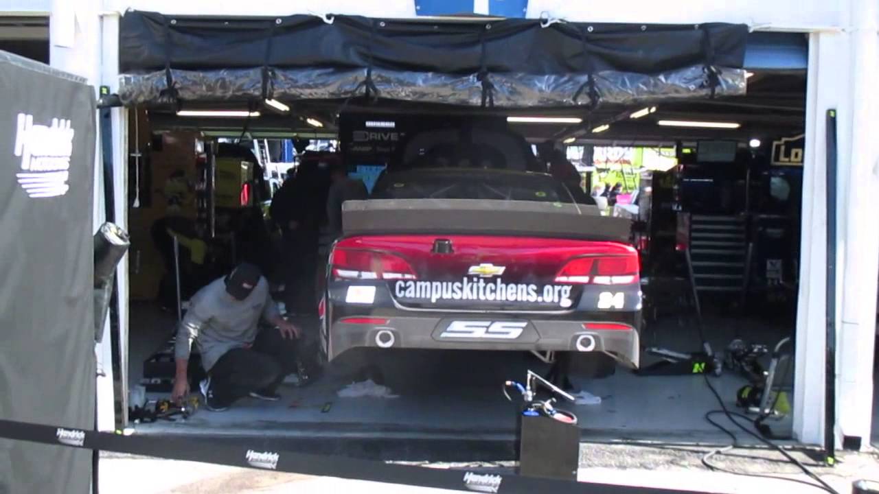 NASCAR @ Kansas Speedway! IN THE PITS and GARAGE! - YouTube