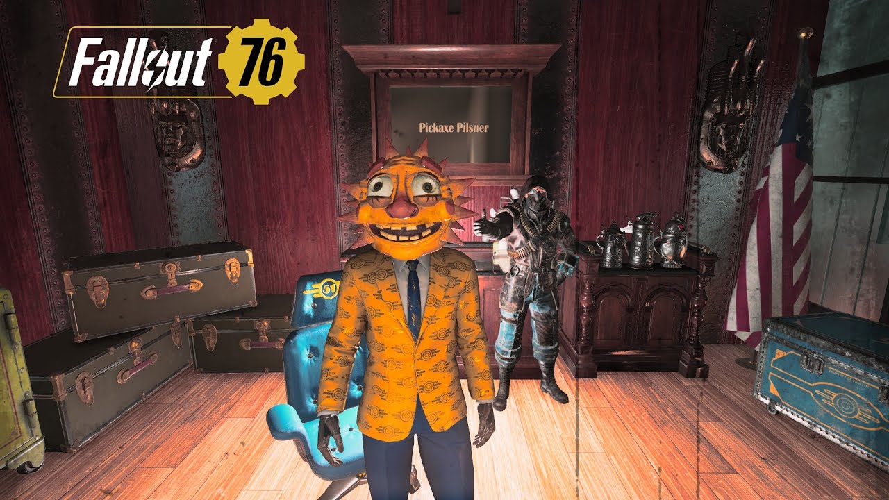 Fallout 76 Shelter Showcase: Vault Lobby - YouTube