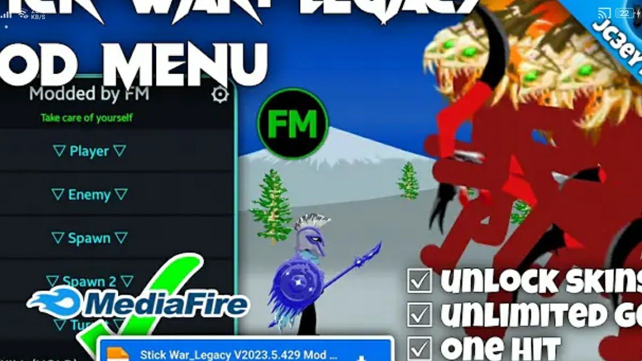 Stick War Legacy MOD MENU Version 2023.5.701 Latest Version Direct Link ...