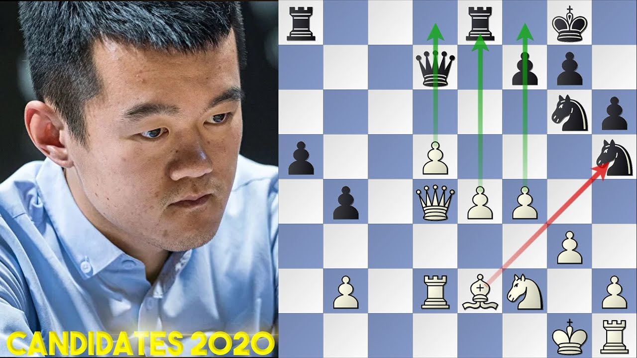 Ding Is Back!!! | Ding Liren vs Fabio Caruana | Candidates 2020 Round 3 ...