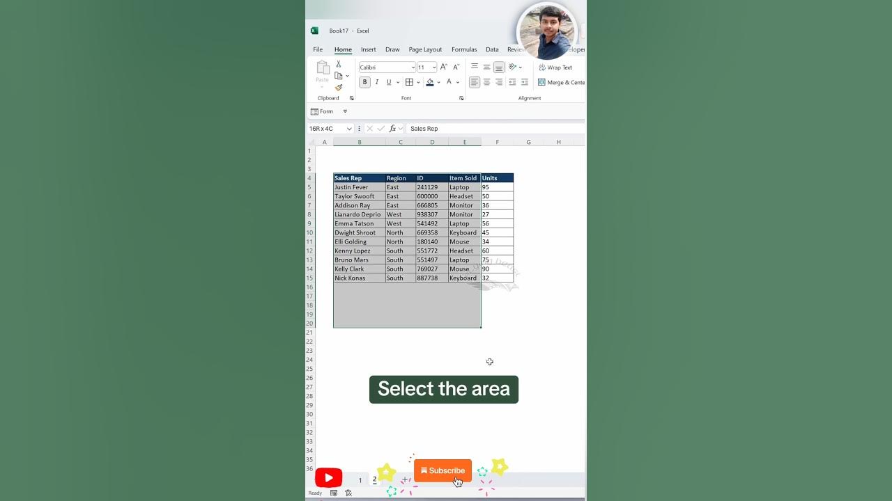 Excel shortcut tutorial video #Excel shortcut keys, part2 - YouTube