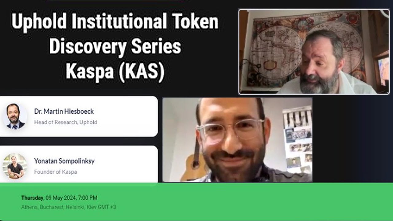 (Full) Uphold Institutional Token Discovery Series Kaspa (Kas) - YouTube