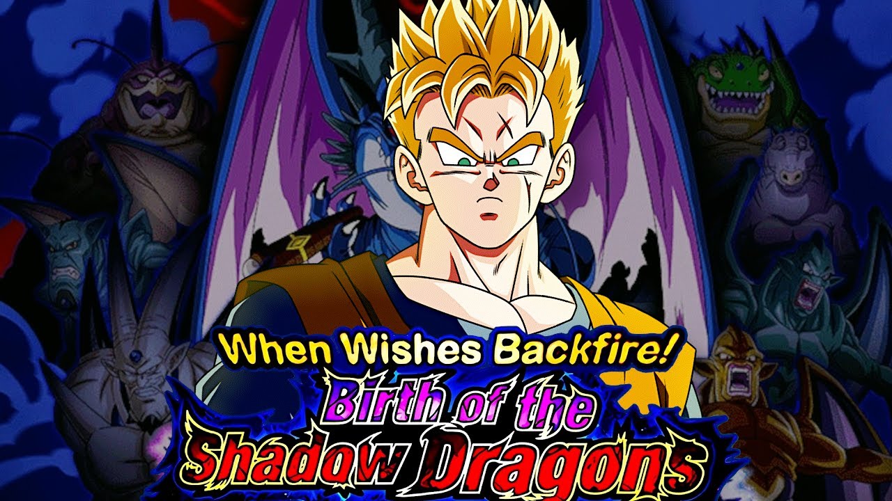 EZA INT FUTURE GOHAN VS BIRTH OF THE SHADOW DRAGONS SYN SHENRON ...