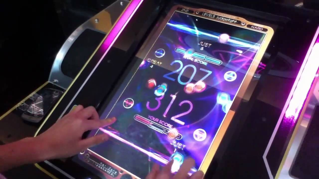 [REFLEC BEAT] LEVEL5-judgelight- (HARD) - fripSide - YouTube