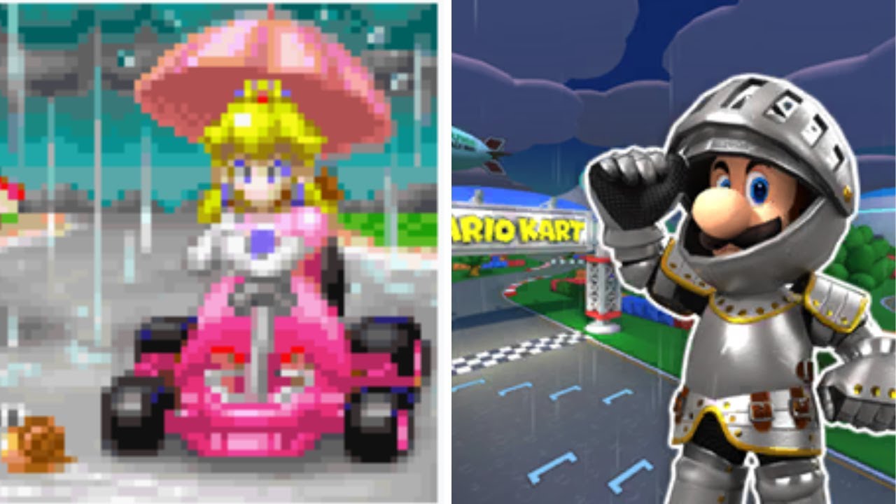 Evolution of GBA Luigi Circuit (2001 - 2023) - YouTube