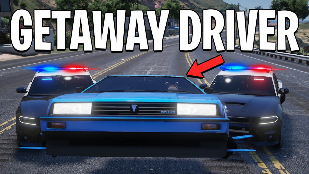 I Became A Getaway Driver In A Flying Car on GTA 5 RP - YouTube