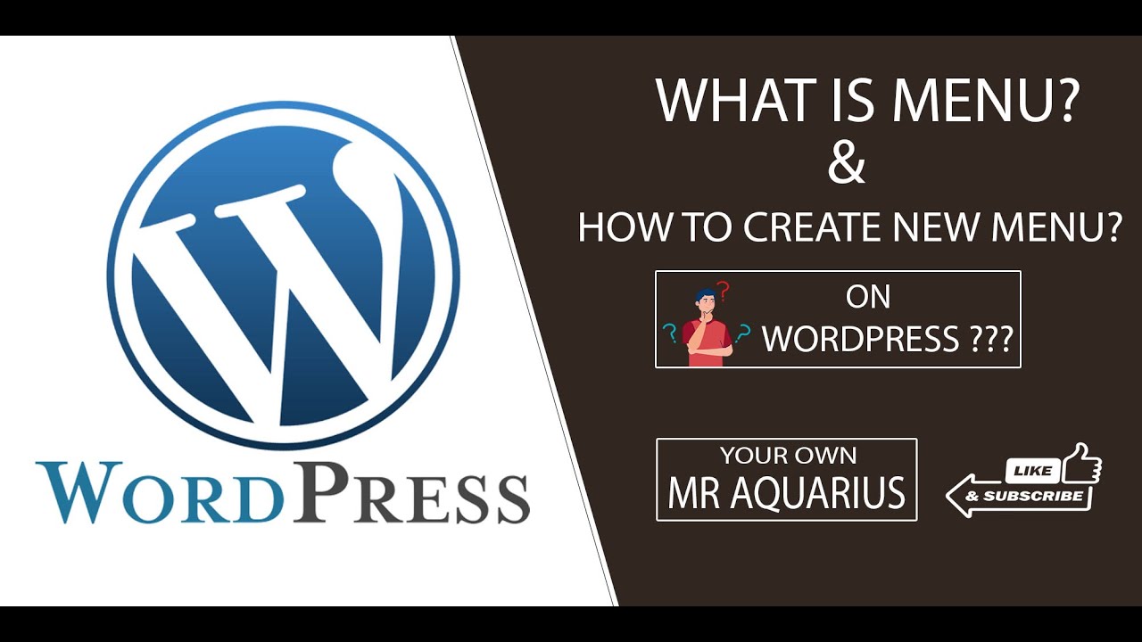 What Is Menu How To Create Menu In WordPress WordPress Course For Beginners YouTube What Is Menu How To Create Menu In WordPress WordPress Course For Beginners YouTube