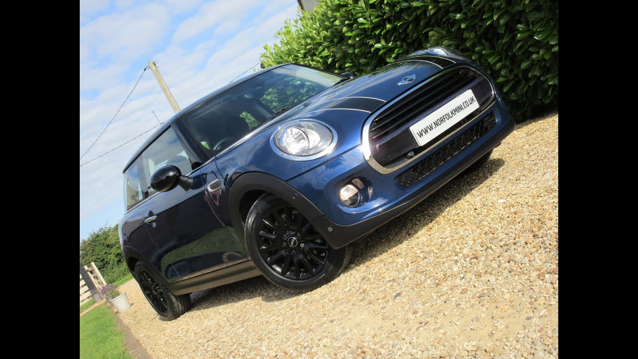 2015 Mini Cooper F56 Chilli Pack Deep Blue - YouTube