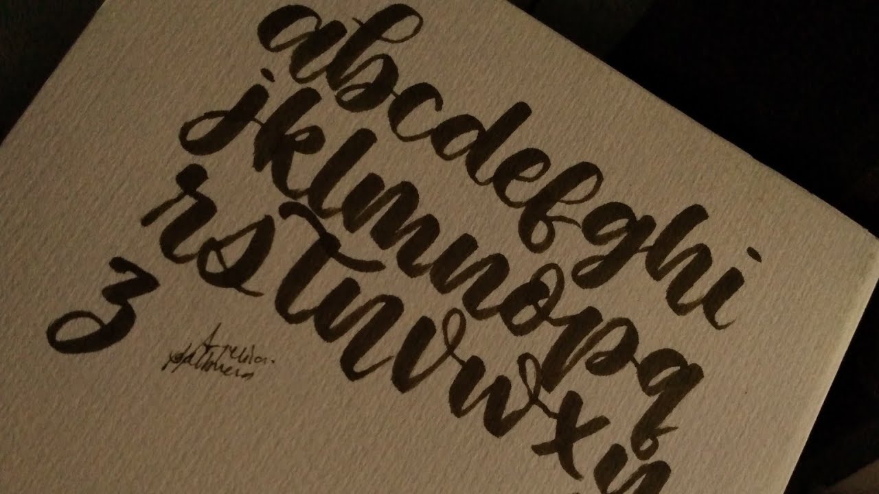Basic Calligraphy For Left Handed YouTube basic-calligraphy-for-left-handed-youtube