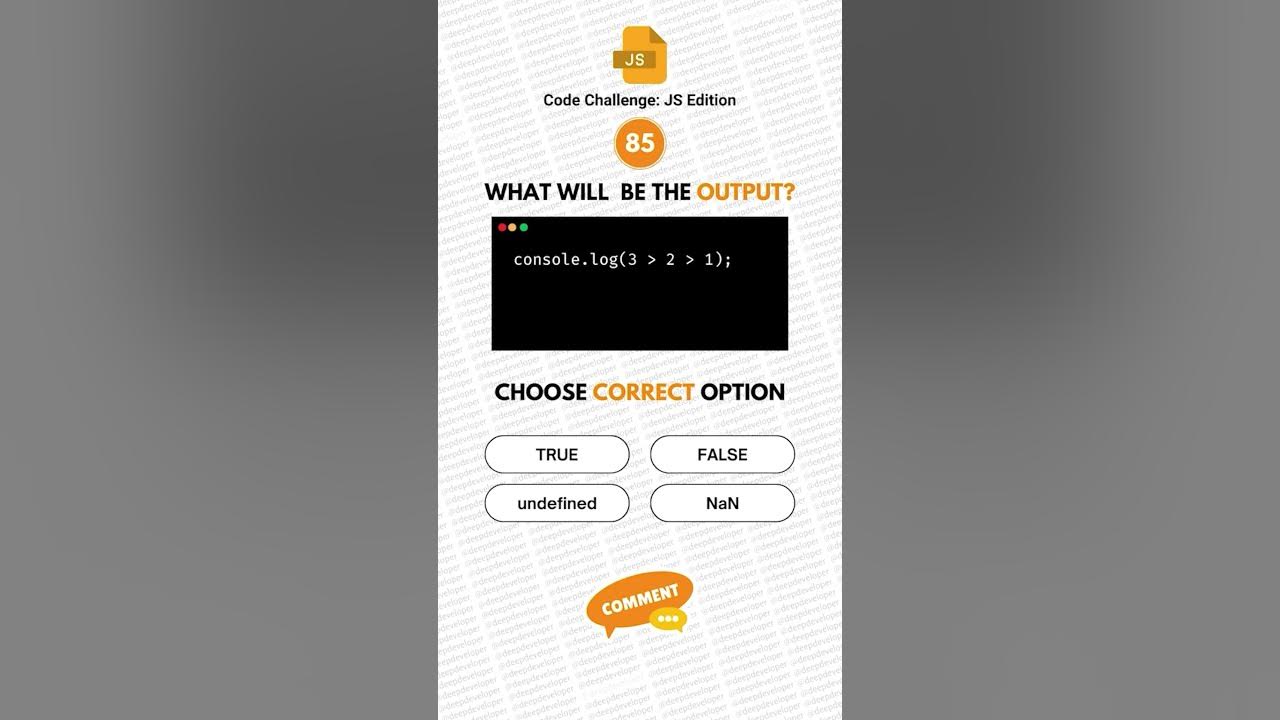 JavaScript Code Challenge 85/100 # #javascriptcode #100daysofcodechallenge - YouTube