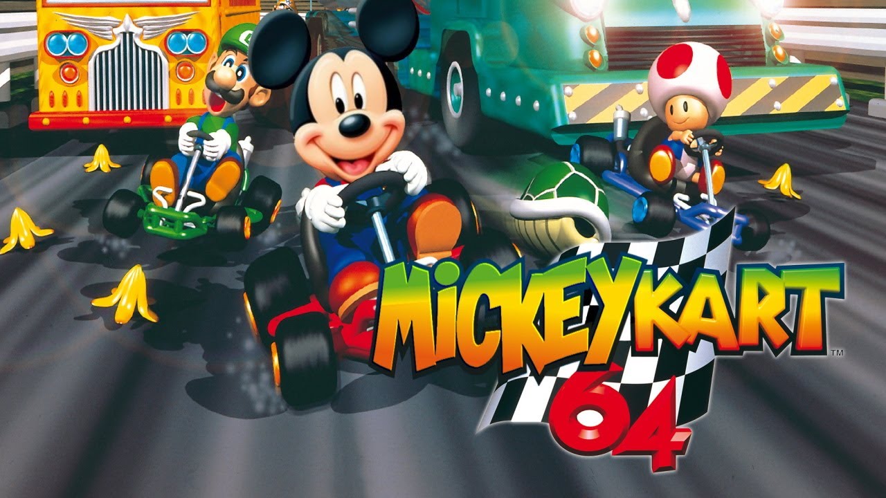 Mario Kart 64 & Mickey's Speedway USA - YouTube