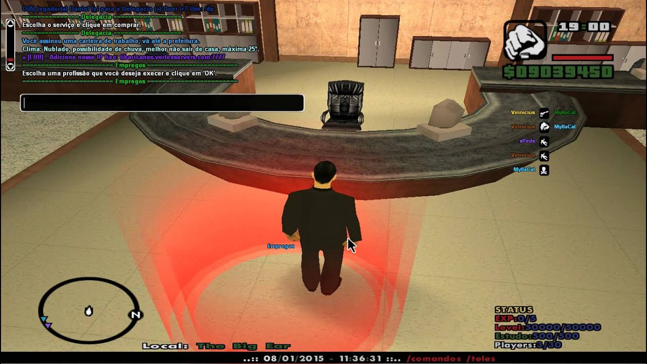 SAMP serve RPG LBB Versao Beta - YouTube