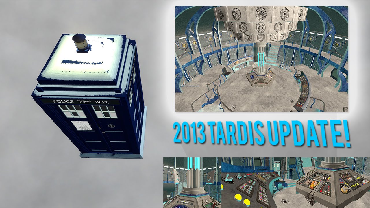 2013 Tardis Updates! - New Textures / Monitors / Console Changes - YouTube