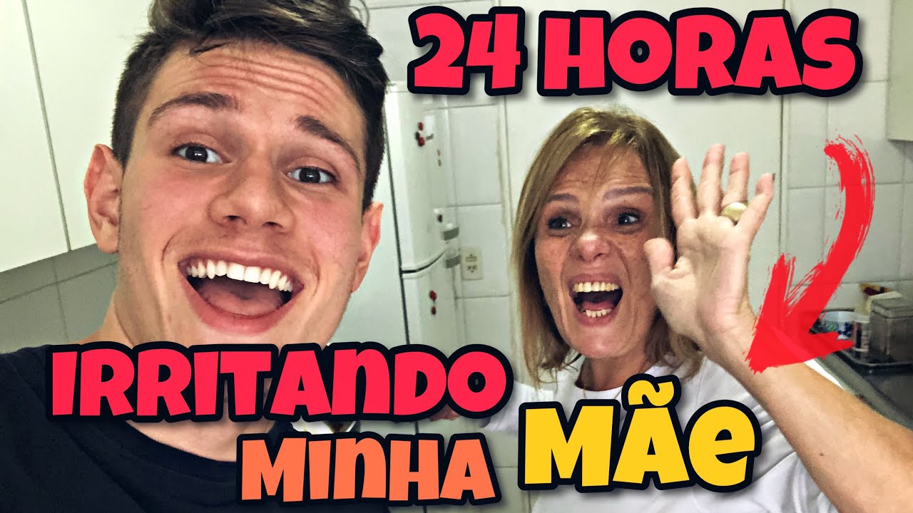 24 Horas Irritando Minha MÃe Apanhei Youtube