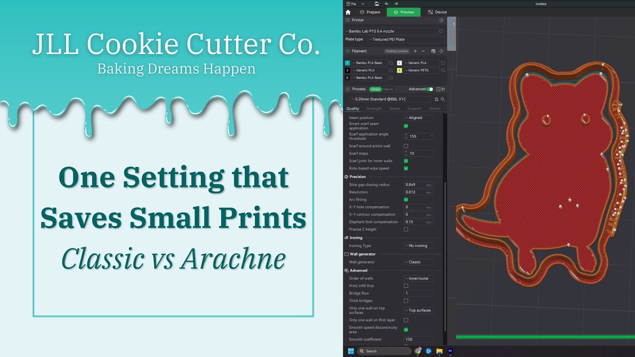 Scale Down Cookie Cutter STLs Without Losing Detail (Bambu Studio ...