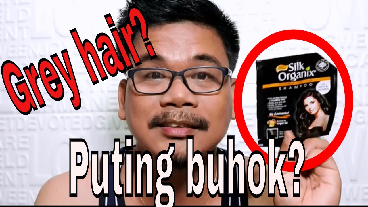 Ganito ang Gawin Pag may Puting Buhok :Instant Hair Coloring Shampoo ...