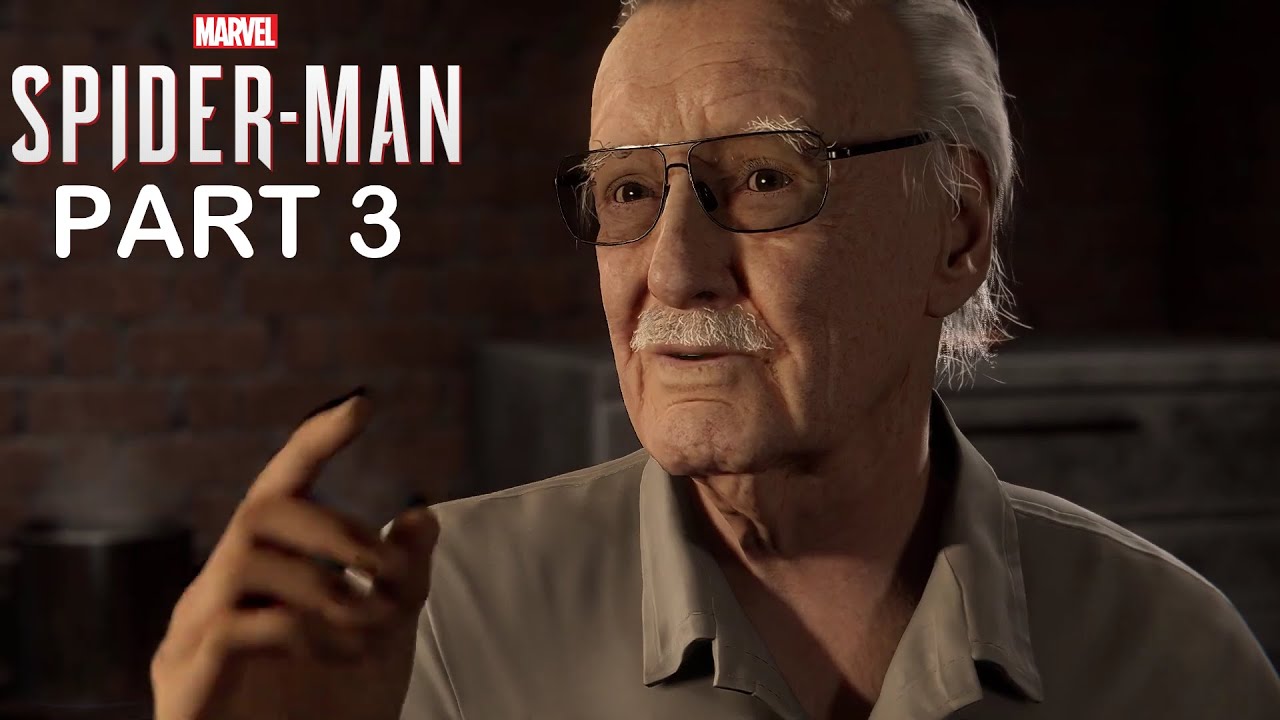 Stan Lee Cameo Marvel's Spider Man Remastered PC Walkthrough Gameplay ...