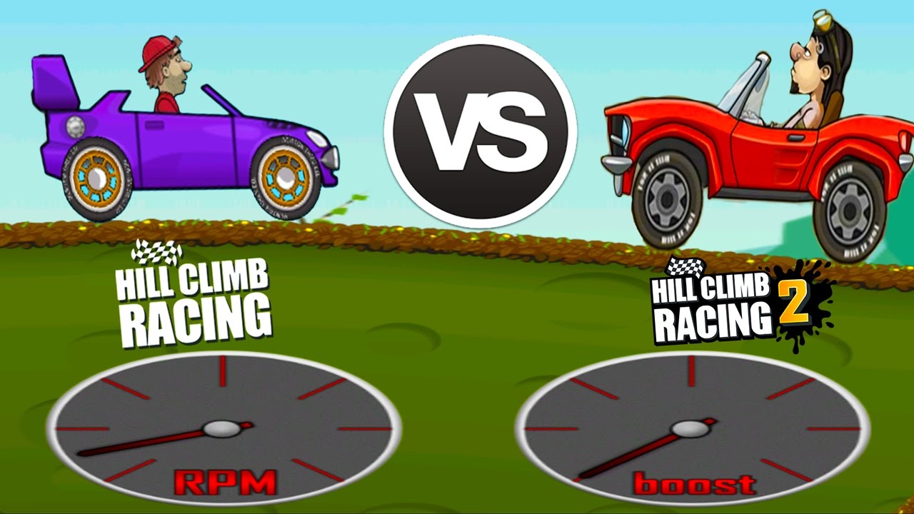 SPORTSCAR vs RALLY CAR - Hill Climb Racing 2 vs Hill Climb Racing ...