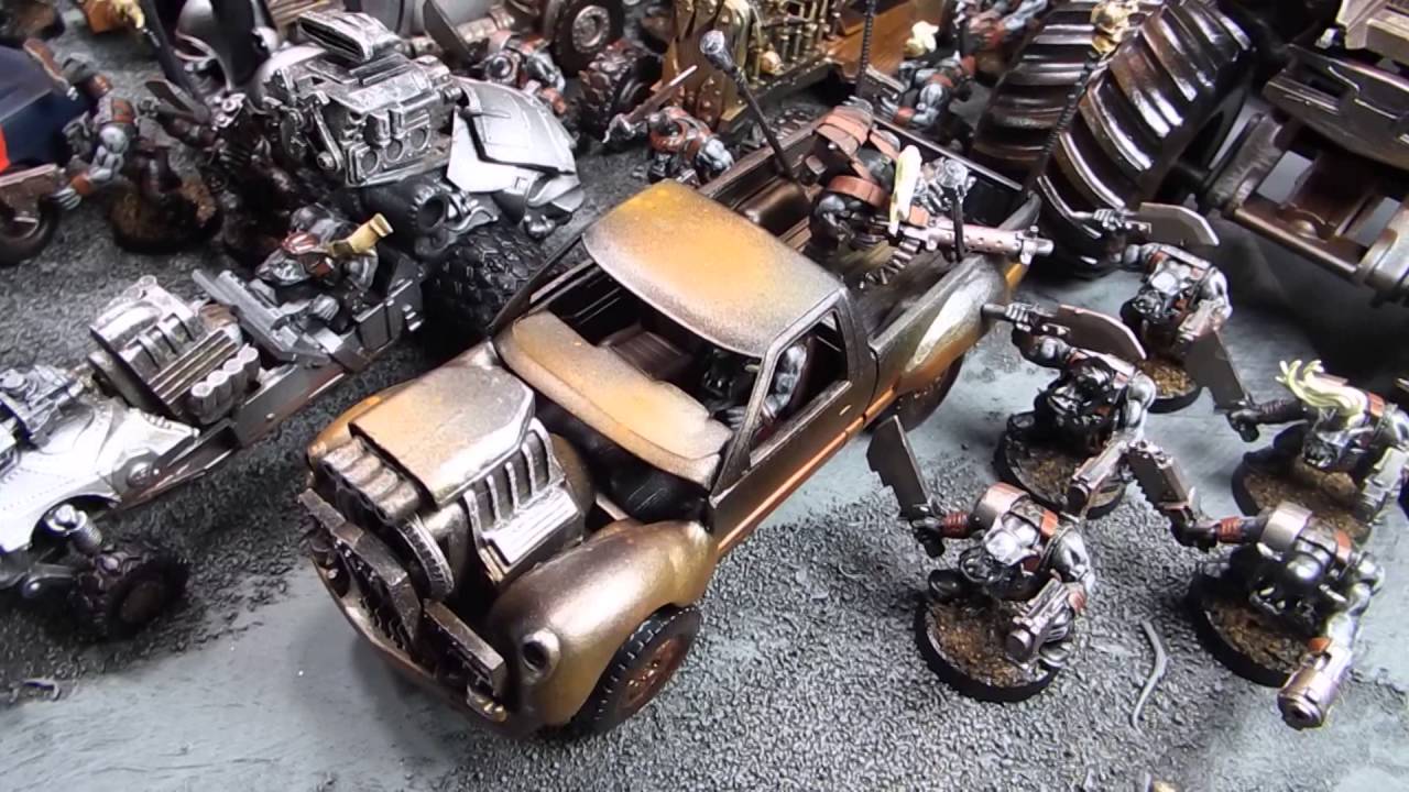 White Metal Games presents Mad Max Orks Tribute Army - YouTube