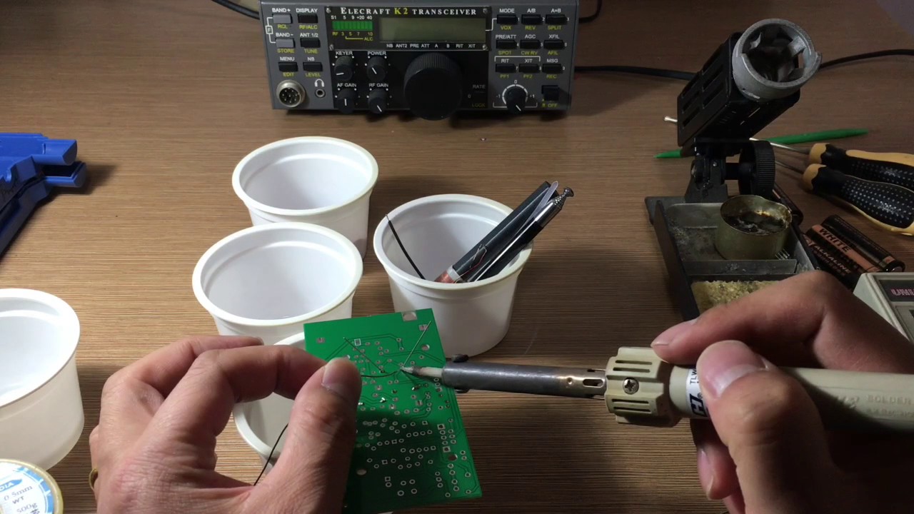 R3500D ARDF Receiver Kit Building - YouTube